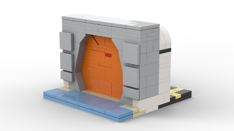 LEGO MOC Star Trek The Next Generation Holodeck Arch by AntOrman ...