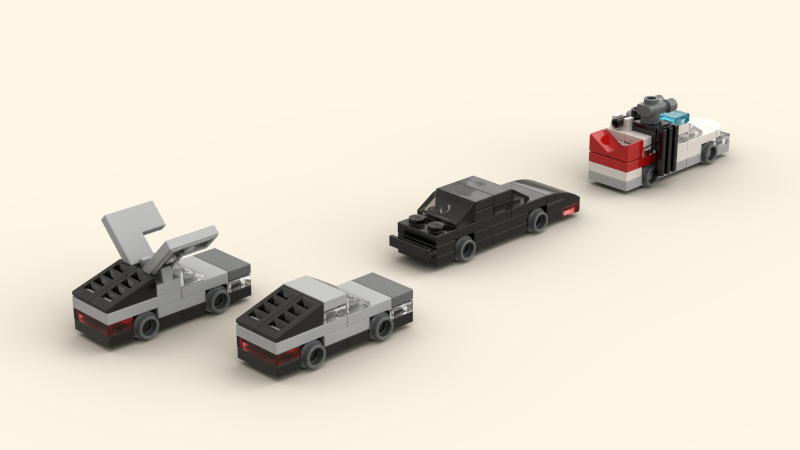 LEGO MOC micro iconic cars by dejata | Rebrickable - Build with LEGO