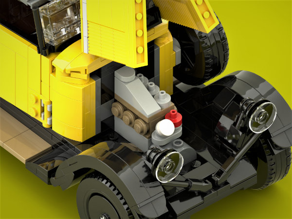 LEGO MOC Renault NN by SIM CAMAT | Rebrickable - Build with LEGO