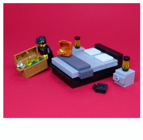 LEGO MOC-159034 Lego bed - Rich model by bloco_de_ideias | Rebrickable ...