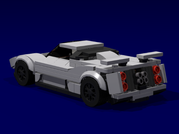 LEGO MOC Pagani Zonda C12 by oxiebricks | Rebrickable - Build with LEGO