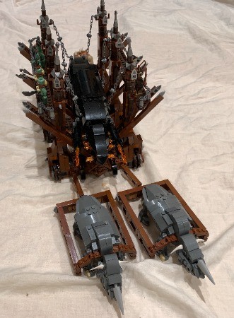 LEGO MOC Battering ram - Grond by DaggerR | Rebrickable - Build with LEGO