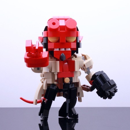 LEGO MOC HELLBOY by choi_dambaek | Rebrickable - Build with LEGO