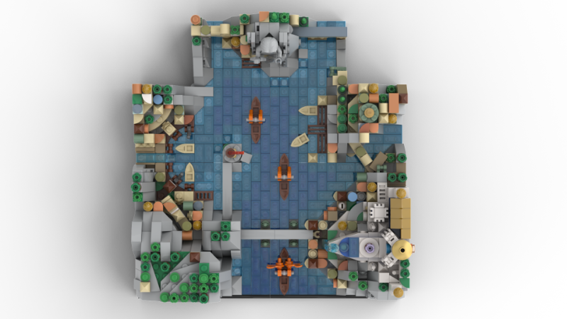 LEGO MOC-132355 Númenor – The city of Armenelos by Black-Mantled ...