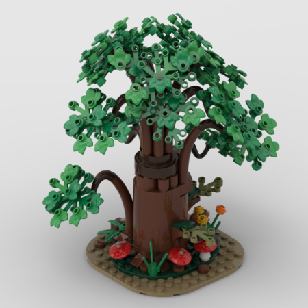 LEGO MOC Tree by Fantasts | Rebrickable - Build with LEGO