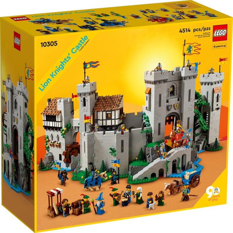 Review: 10305-1 - Lion Knight's Castle | Rebrickable - Build with LEGO