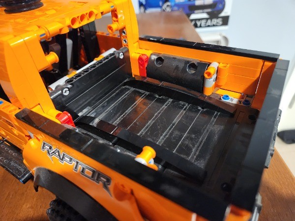 LEGO MOC 42126 Ford F-150 Raptor with Front Off-Road Lights and Bed Add ...