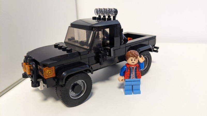 LEGO MOC Toyota Hilux 4X4 Pick-up Truck - Back to the future by ...