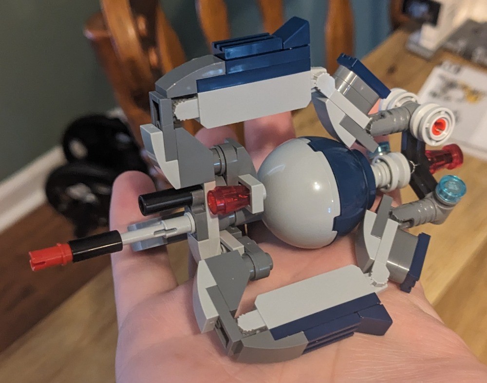LEGO MOC-232219 Droid tri fighter by Biggestbrickfan | Rebrickable ...
