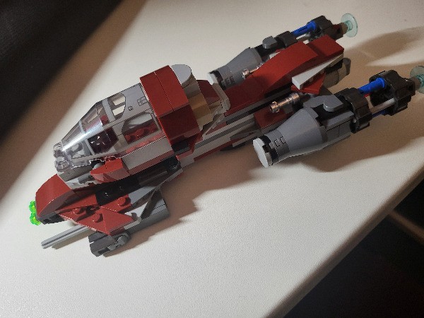 LEGO MOC-179858 Ahsoka (75362) to wing with rotation stand by casecar ...