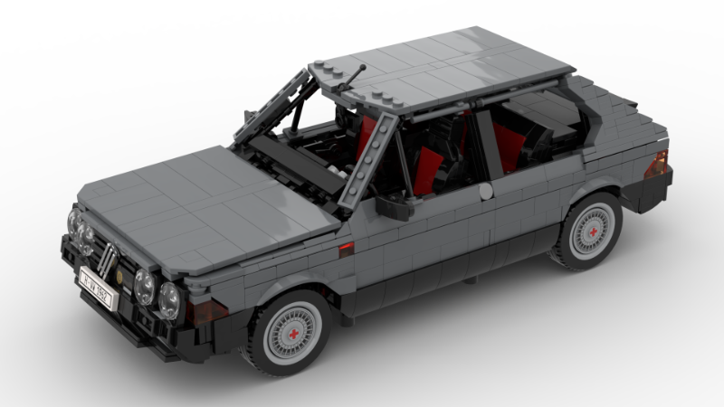 LEGO MOC Fiat Ritmo Abarth 130 TC (1985) by Aquil8 | Rebrickable ...