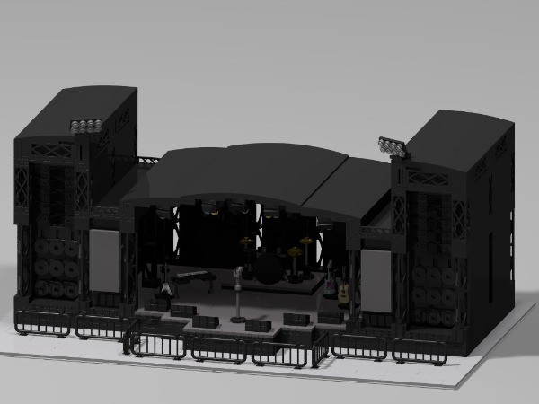 LEGO MOC Stage by ModulAREbricks | Rebrickable - Build with LEGO