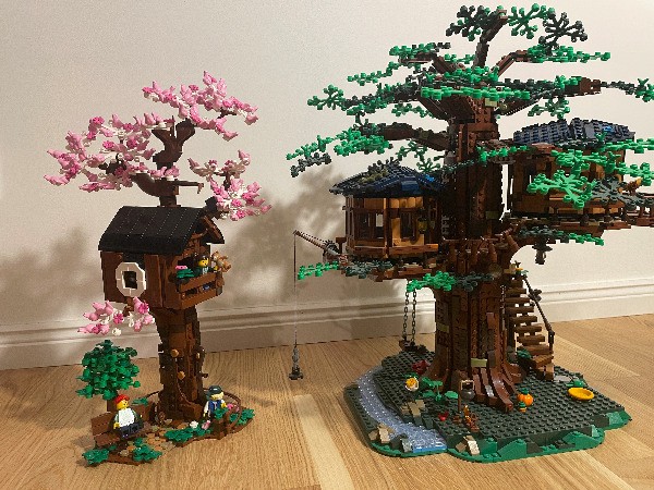 LEGO MOC Tree House by Vanestream | Rebrickable - Build with LEGO