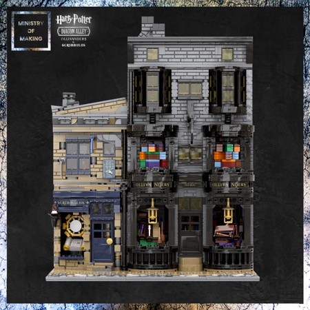 LEGO MOC Diagon Alley: Ollivanders & Scribbulus Modular by ...