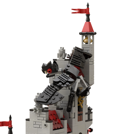 LEGO MOC Fright Knights - Basil's Manor by Alauch | Rebrickable - Build ...