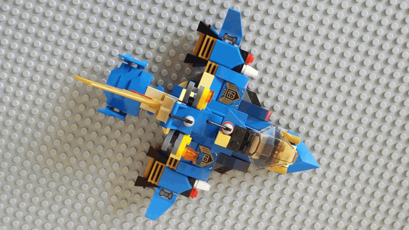 LEGO MOC Jet Drone JD-784.3 "Scout" by A.Fool | Rebrickable - Build ...