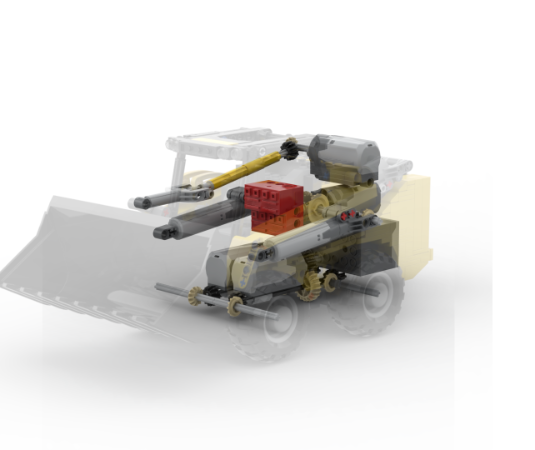 LEGO MOC-151994 RC Wacker Neuson skid steer loader by jzapletal ...