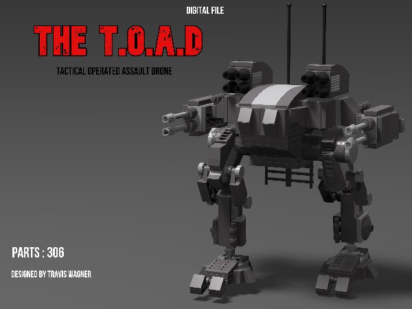 LEGO MOC 'Goliath' futuristic tank by Camobricktape | Rebrickable ...