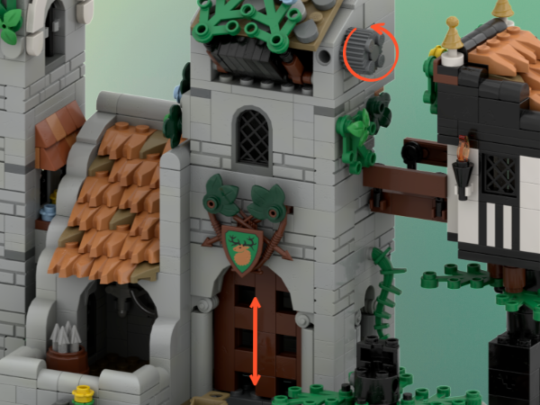 LEGO MOC Forest Castle by J_sbricks | Rebrickable - Build with LEGO