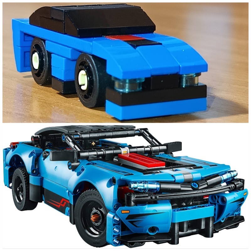 LEGO MOC-248008 Mini 42098 by TimaLEGObro | Rebrickable - Build with LEGO