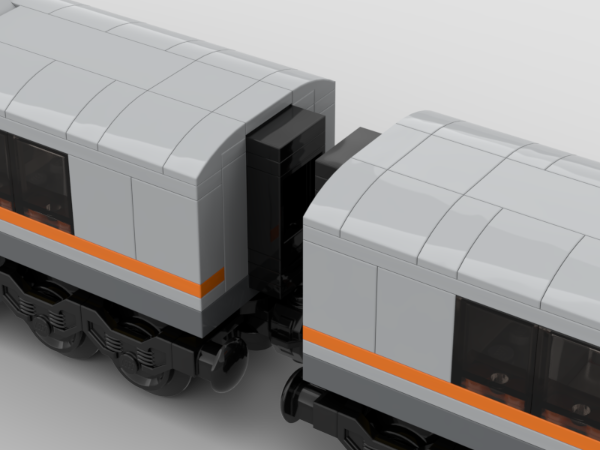 LEGO MOC Metro-Commuter rapid train by Aspirin_1 | Rebrickable - Build ...