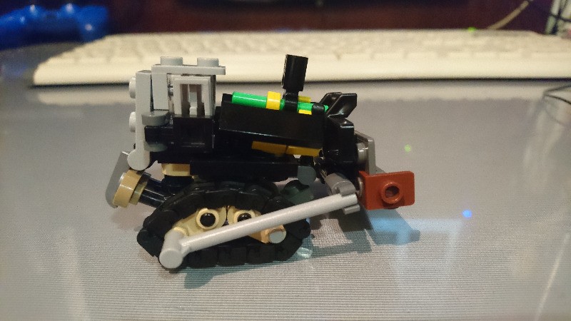 LEGO MOC mini little bulldozer with movable tracks by BHSocryu ...