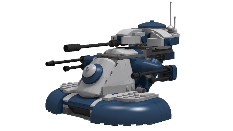 LEGO MOC Armored Assault Tank (75283 modified) by hautti5 | Rebrickable ...