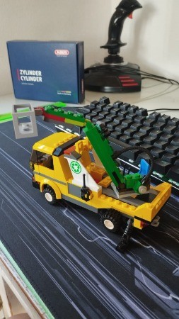 LEGO MOC Servicetruck with Liftplatform by Brotmeister | Rebrickable ...