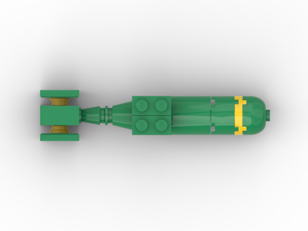 LEGO MOC MK15 Mod 2 WW2 Bomb by RYO Furniture Designs | Rebrickable ...