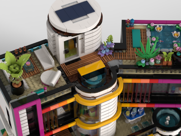 LEGO MOC 42639-1 - Andrea's Modern Mansion - Complete House by ...