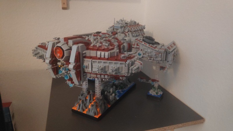 LEGO MOC-109383 Lego Battlecruiser (Starcraft inspired) by JimmyOrlando ...