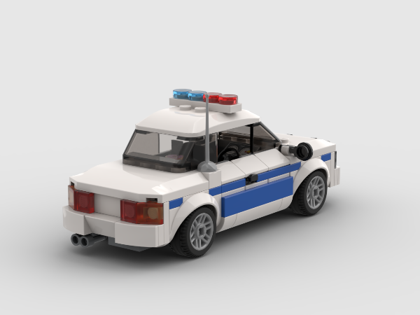 LEGO MOC Police Car by alchemist_allen | Rebrickable - Build with LEGO