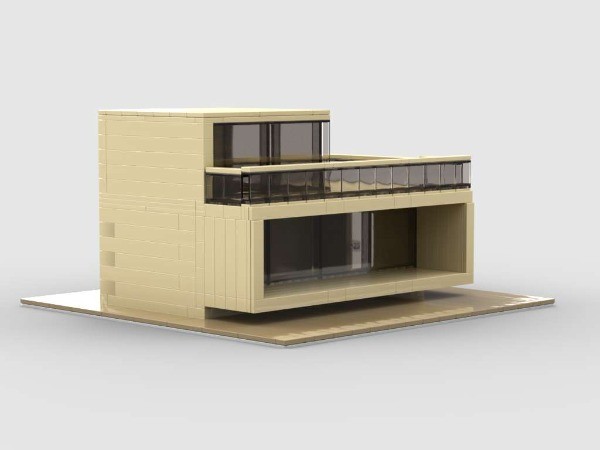 LEGO MOC minimal house by PezzidiLego | Rebrickable - Build with LEGO
