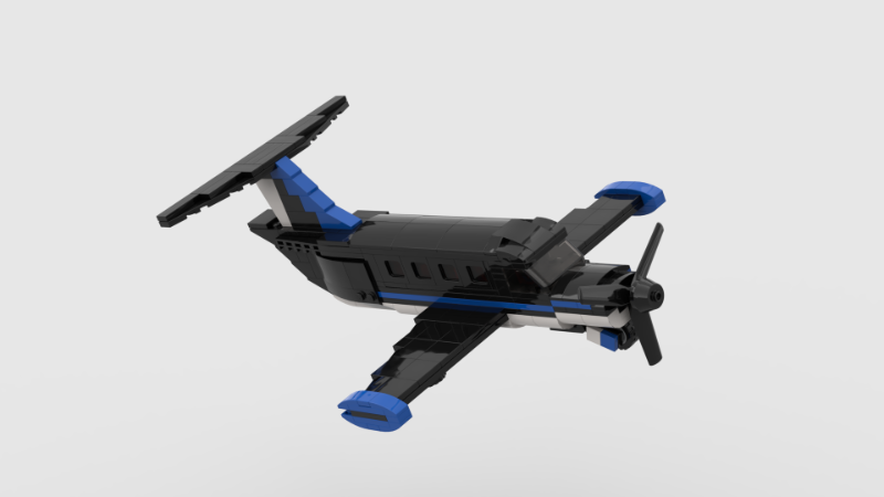 LEGO MOC Cessna Denali by ThatPilotBoy | Rebrickable - Build with LEGO