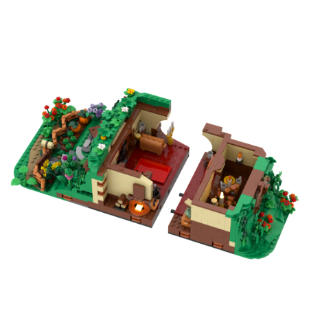 LEGO MOC-216782 The Shire - Closed Back / Additional Rooms by rebelnili ...