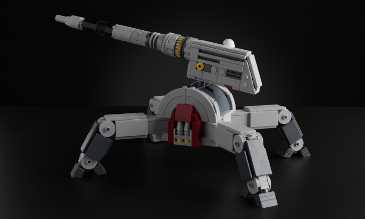 LEGO MOC Av-7 cannon by Badger_ | Rebrickable - Build with LEGO
