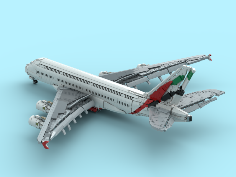 LEGO MOC-235903 Emirates Airbus A380 by ryangc_productions ...