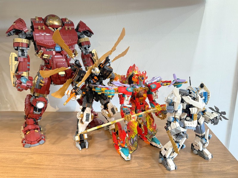 Review: 80057-1 - Nezha's Ring of Fire Mech | Rebrickable - Build with LEGO