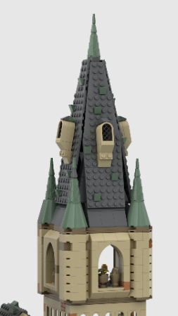 LEGO MOC Bell Tower by Polokot | Rebrickable - Build with LEGO
