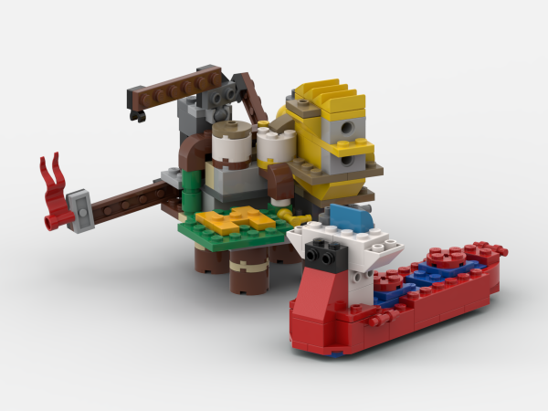 LEGO MOC 11018 Oil Rig by BrickBash | Rebrickable - Build with LEGO