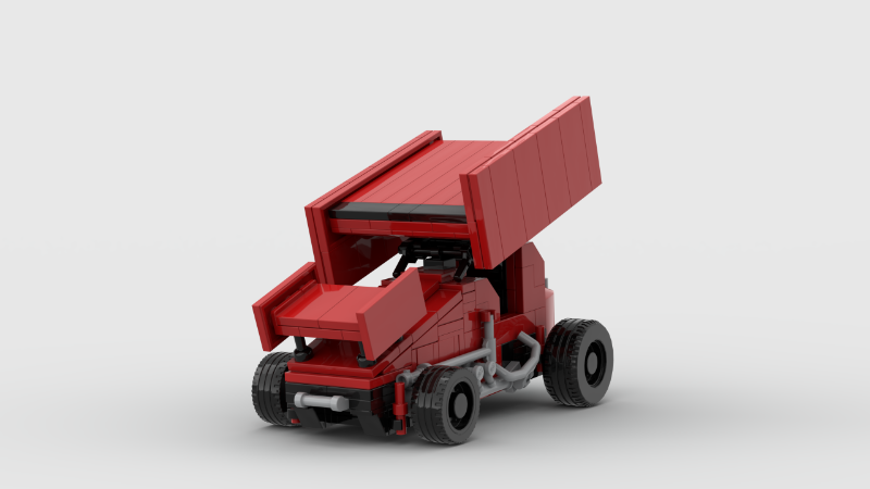 LEGO MOC-168020 SPRINT CAR by SLIPWAYBRICKS | Rebrickable - Build with LEGO