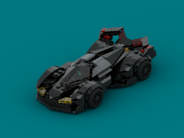 LEGO MOC MOD 76923 Lamborghini V12 Vision GT Black Bull by deconsnowman ...