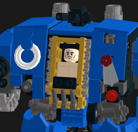LEGO MOC Dreadnought from Warhammer 40K by Cyflash000 | Rebrickable ...