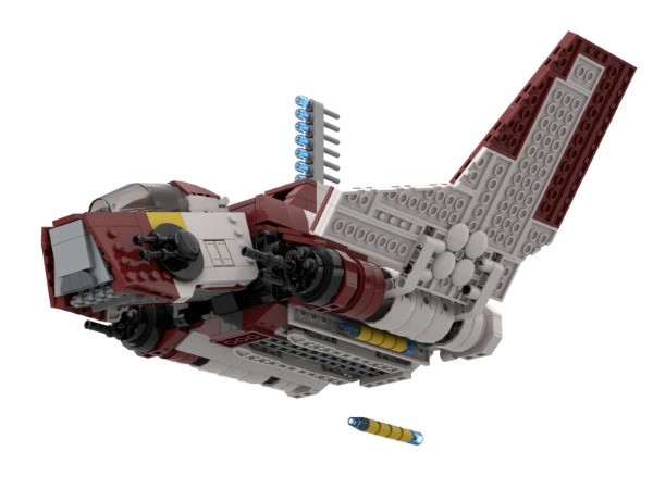 LEGO MOC Nu-class Attack Shuttle by LeslieLee | Rebrickable - Build ...