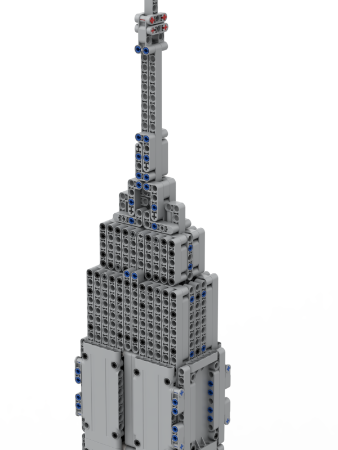 LEGO MOC-183020 Empire State Building by i112358 | Rebrickable - Build ...