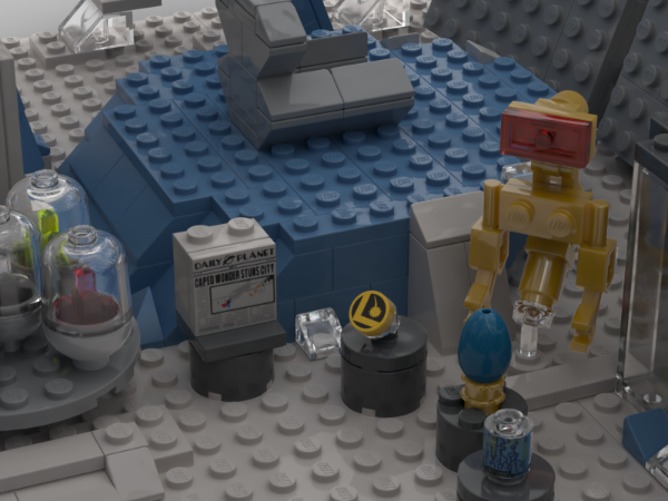 LEGO MOC Fortress of Solitude by Dynaguy | Rebrickable - Build with LEGO