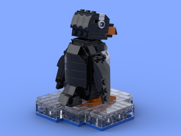 LEGO MOC Gentoo Penguin by Penguins and plastic | Rebrickable - Build ...