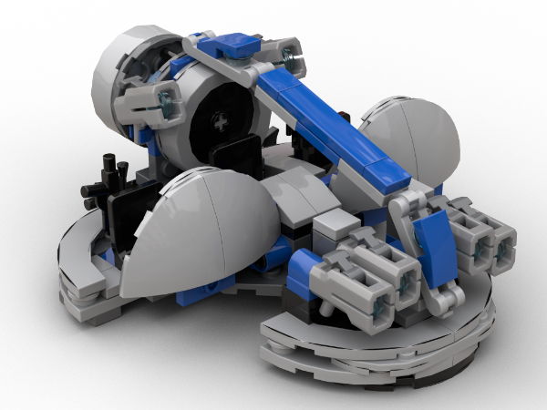 LEGO MOC Bigger Swamp Speeder 75359 by NicsMocs | Rebrickable - Build ...