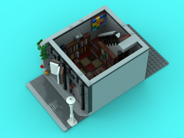 LEGO MOC Library Modular by jseibert37 | Rebrickable - Build with LEGO