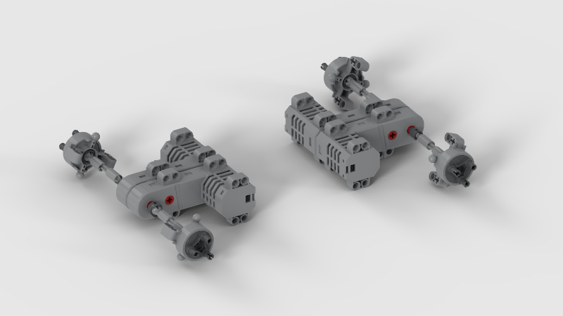 LEGO MOC Can-Am Maverick X3 4 BuWizz motor Chassis by Another brick in ...